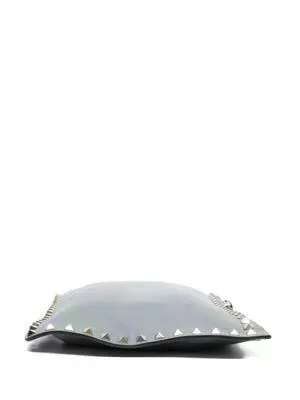 Valentino Garavani Stud-embellished Leather Clutch Bag