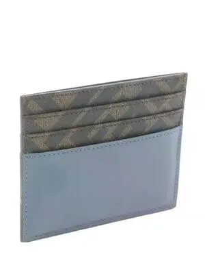 Fendi Logo-plaque Cardholder - Blue