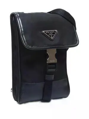 Prada 2010s Triangle-logo Cross Body Bag