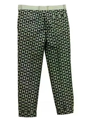 HAIDER ACKERMANN Geometric-print Trousers