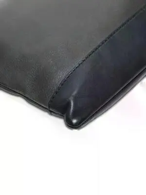 Balenciaga 2006-2018 Perforated M Clip-on Clutch Bag - Grey