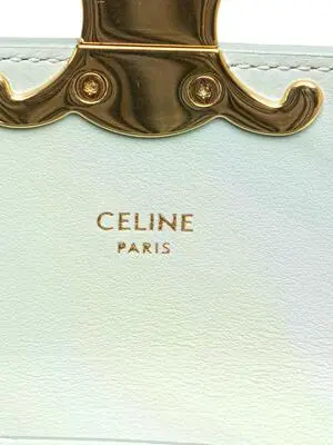 Celine 2023 Mini Calfskin Claude Crossbody Bag - Blue