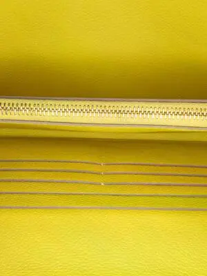 Hermès 2022 Evercolor Constance Wallet To Go Crossbody Bag - Yellow