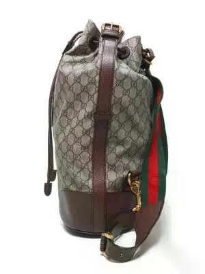 Gucci 2000s Gg Canvas Backpack