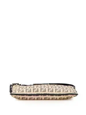 Fendi 2000-2010 Zucchino Canvas Crossbody Bag