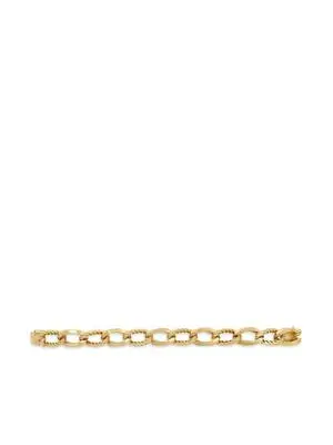 Boucheron 18kt Yellow Retro Chain-link Bracelet - Gold