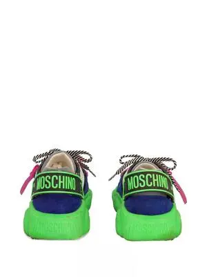 Moschino Teddy Buckle-strap Sneakers