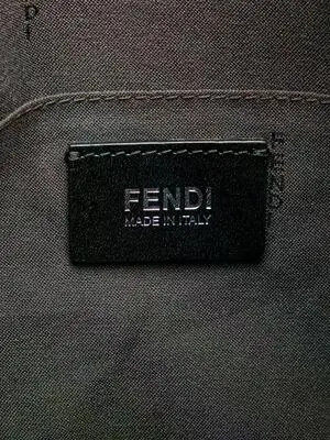Fendi 2010-2024 Zucca Coated Canvas Crossbody Bag