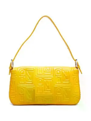 Fendi 2010 Baguette Shoulder Bag - Yellow