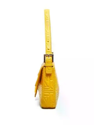 Fendi 2010 Baguette Shoulder Bag - Yellow