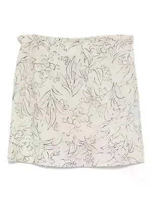 Marni 2010s Silk Skirt