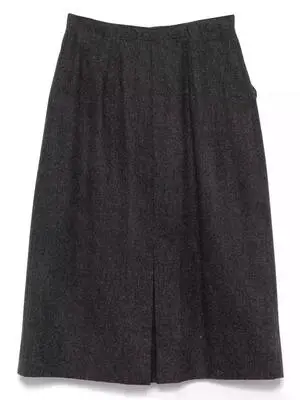 Giorgio Armani 1990s Wool Mini Skirt