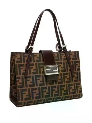 Fendi 1990-2000 Zucca-pattern Shoulder Bag