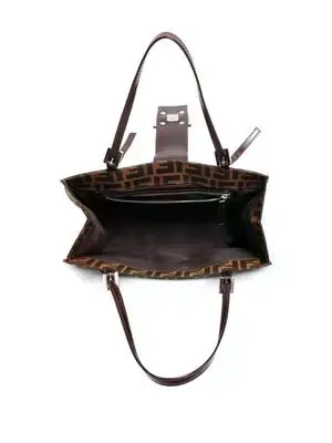 Fendi 1990-2000 Zucca-pattern Shoulder Bag