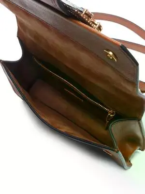 Miu Miu Lady Leather Shoulder Bag - Brown