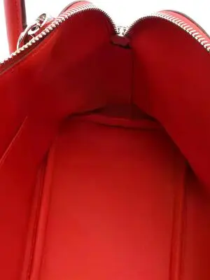 Hermès 27 Bolide Handbag With Detachable Strap - Red