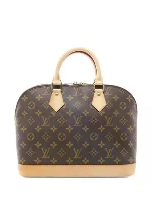 LOUIS VUITTON Alma Pm Monogram Handbag - Brown
