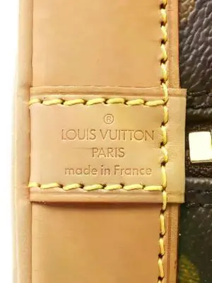 LOUIS VUITTON Alma Pm Monogram Handbag - Brown