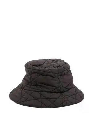 Dior Macro Cannage Bucket Hat - Black