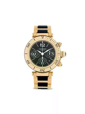 CARTIER Pasha Seattimer Chronograph 42mm - Black