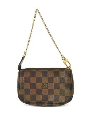 LOUIS VUITTON 2008 Mini Pochette Accessoires - Brown