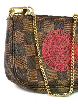 LOUIS VUITTON 2008 Mini Pochette Accessoires - Brown