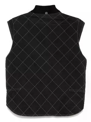 Loro Piana 2000s Diamond-stitching Vest