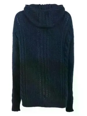 Dior 2010s Cable-knit Hoodie