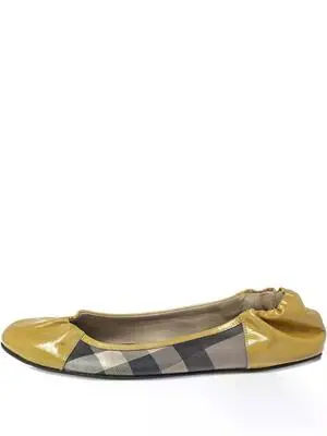 Burberry Nova Check Ballet Flats - Neutrals
