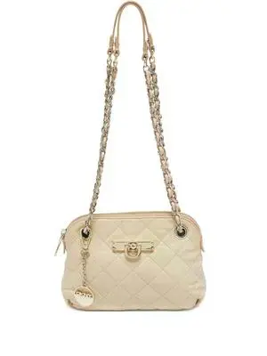 Dkny Gold Tone Shoulder Bags