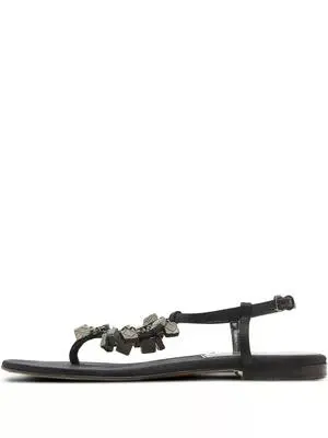 Burberry Leather Flat Sandals