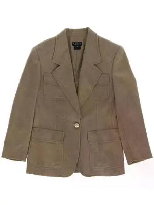 Gucci 1980s Wool Single-breasted Blazer