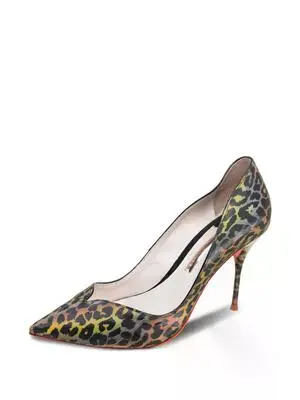 SOPHIA WEBSTER 95mm Leopard-print Pumps