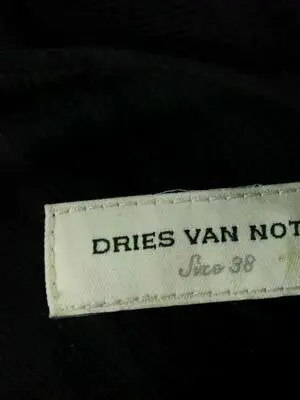Dries Van Noten Pleated Long-sleeve Dress