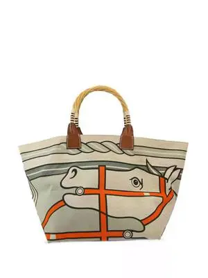 Hermes Printed Totes