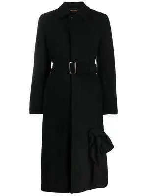 Comme Des Garçons Long Belted Coat