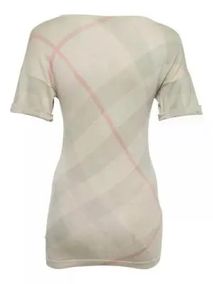 Burberry Checked T-shirt