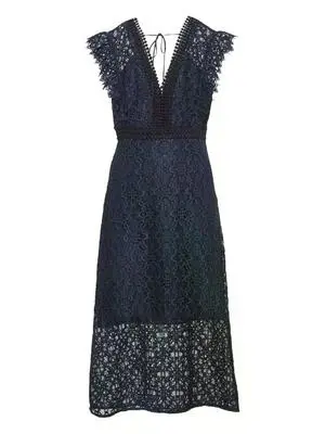 Sandro Floral-lace Dress