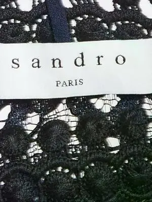 Sandro Floral-lace Dress