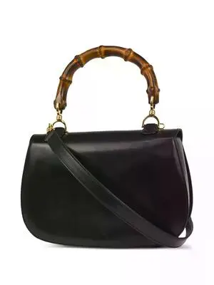 Gucci 1990-2000s Bamboo-handle Handbag - Black