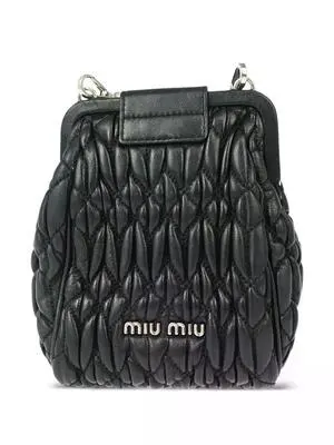 Miu Miu 2010s Matelassé Shoulder Bag
