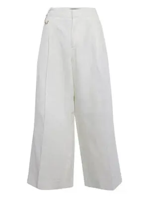 Jacquemus Pleated Linen Trousers
