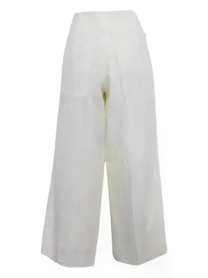 Jacquemus Pleated Linen Trousers