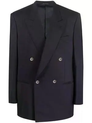 Pierre Cardin 1990s Double-breasted Wool Jacket