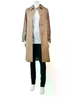 MAISON MARGIELA Iridescent Sleeve Coat - Neutrals