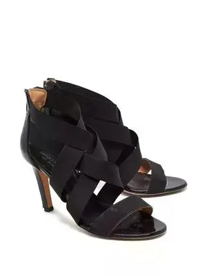 SERGIO ROSSI Elastic-strap Heeled Sandals