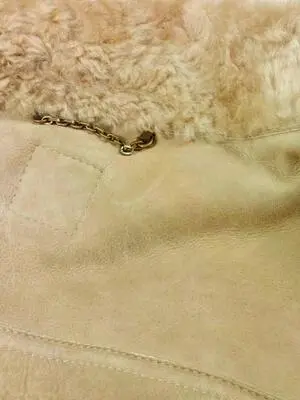 LOUIS VUITTON 2010s Buttoned Shearling Jacket
