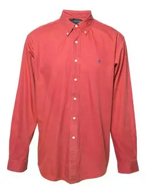 Polo Ralph Lauren Pre-owned Embroidered-logo Shirt - Red