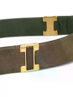 Gucci Leather Bucket Belt