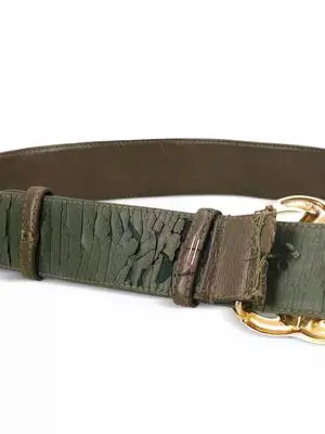 Gucci Leather Bucket Belt